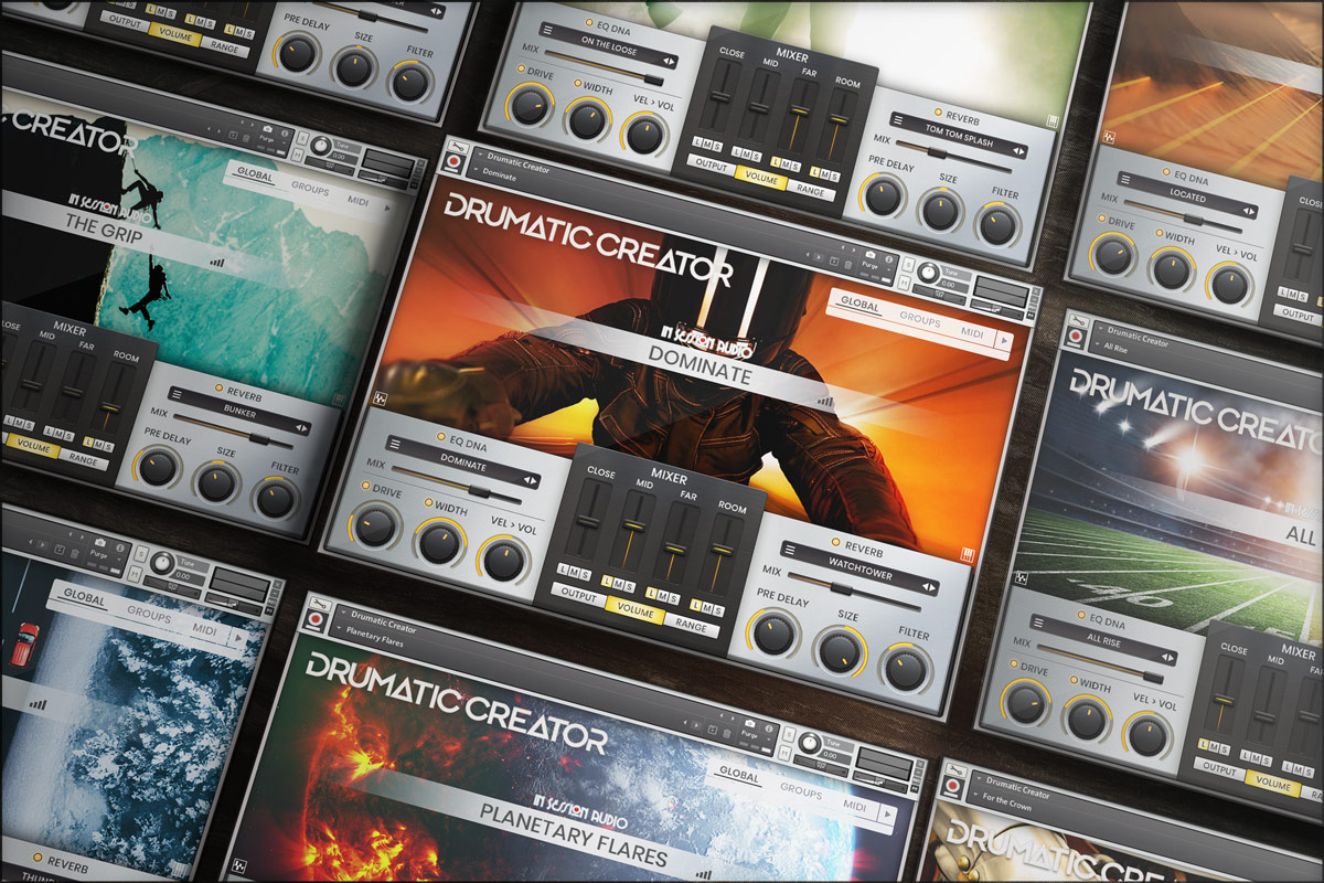 Drumatic Creator - In Session Audio